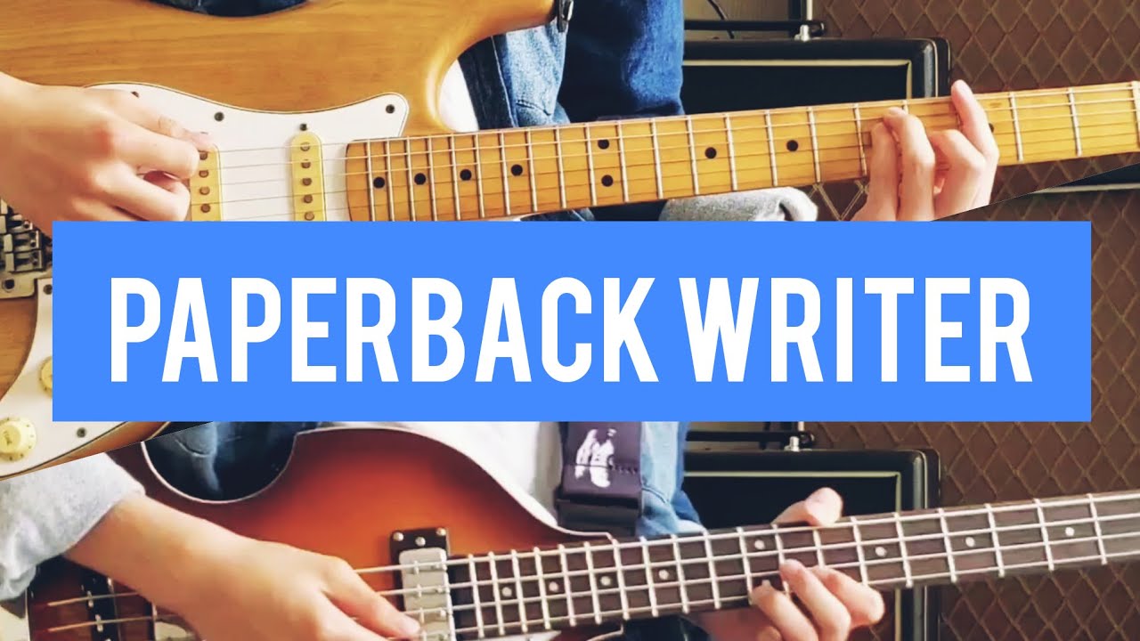 The Beatles - Paperback Writer - Lead guitar, Rhythm guitar, and Bass ...