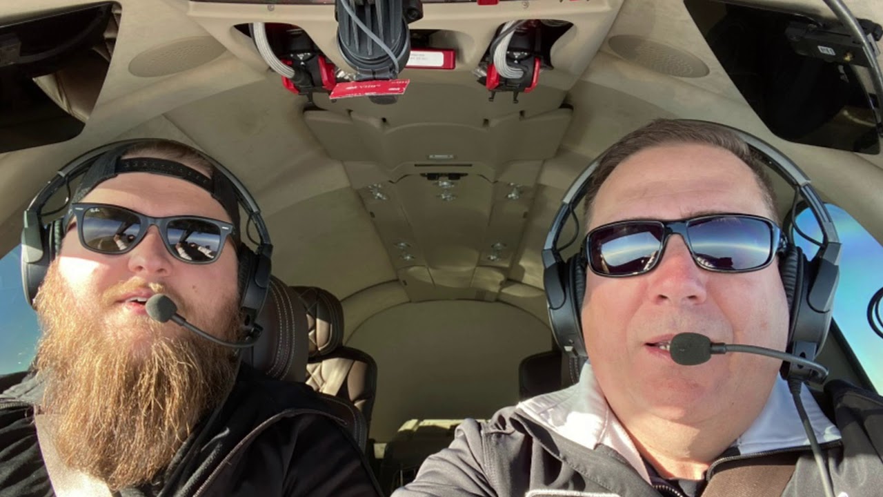 Deafinitely Dogs Service Pup Fly in a Cirrus SF50 Vision Jet - YouTube