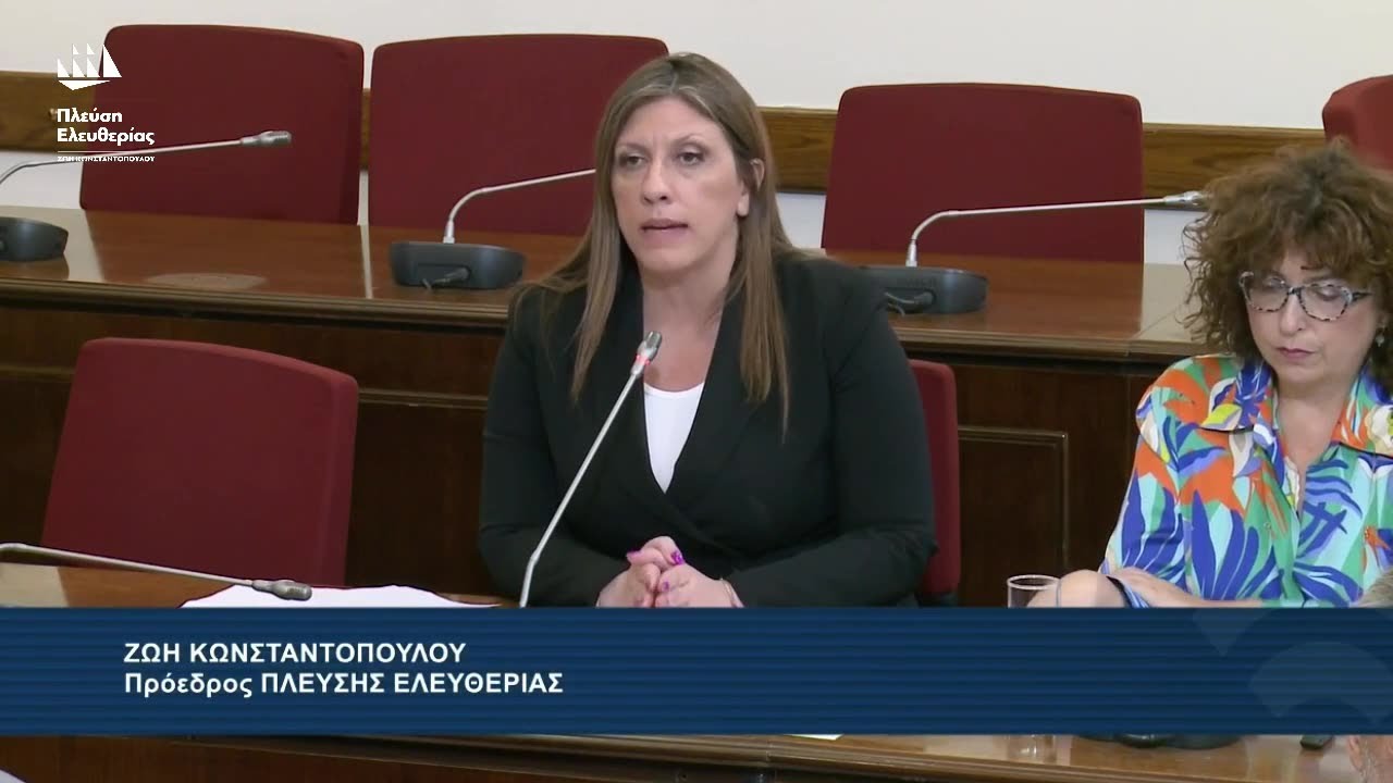 Ζωή Κωνσταντοπούλου: Παρεμβάσεις - Επιτροπή Δημόσιας Διοίκησης, Δημ ...