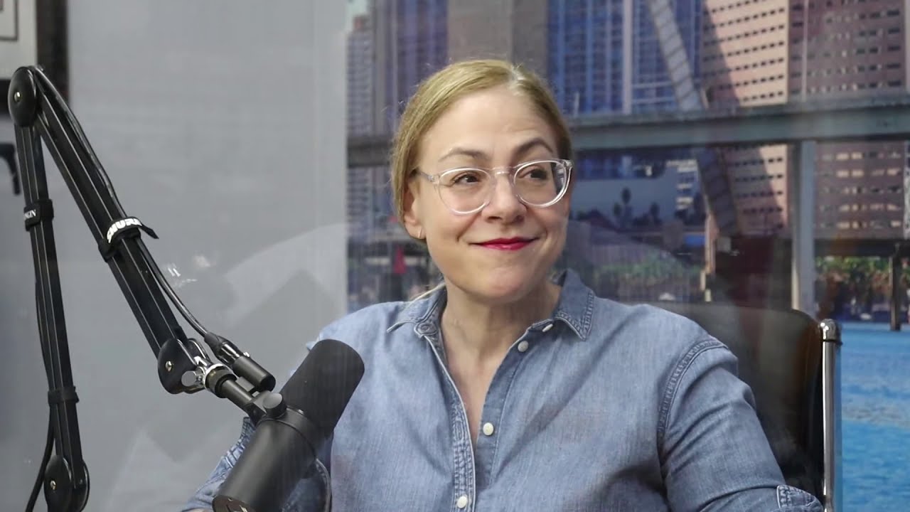 Michael Miller talks with Lissette Mendez from the Miami Book Fair ...