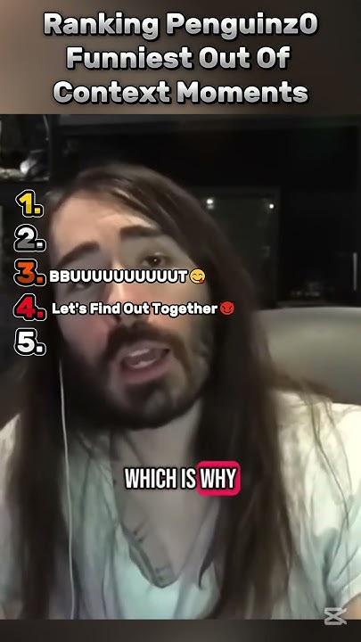 Ranking The Funniest Out Of Context Penguinz0 Moments! - YouTube