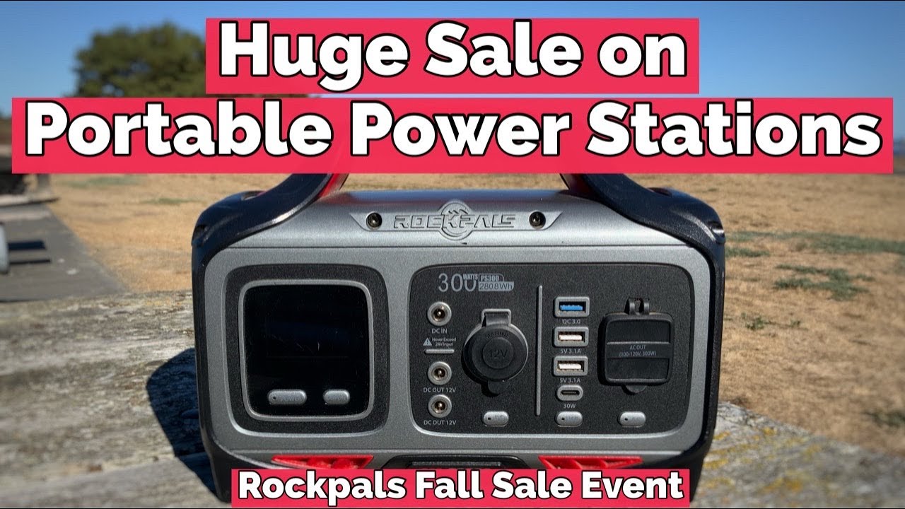 Huge Sale Event on Rockpals Portable Power Stations! - YouTube