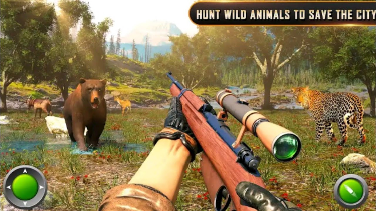 Wild Animal Hunting Games 3D - Animal Games:FPS Hunting Game - Android ...