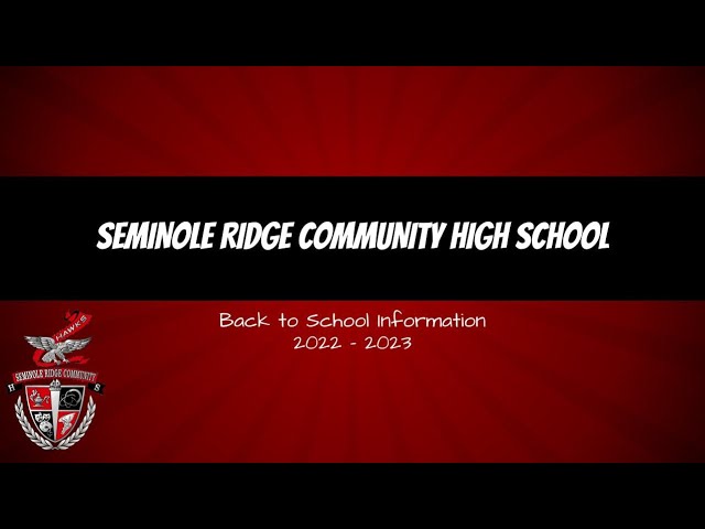 Seminole Ridge High School Logo