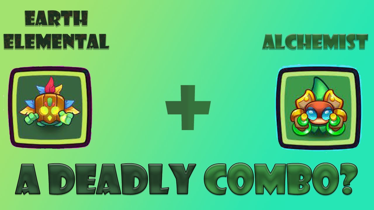 Alchemist + Earth Elemental a deadly Combo? - YouTube