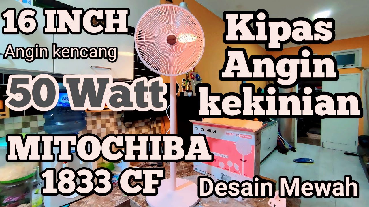 Kipas Angin Mitochiba 1833 CF Pink - YouTube