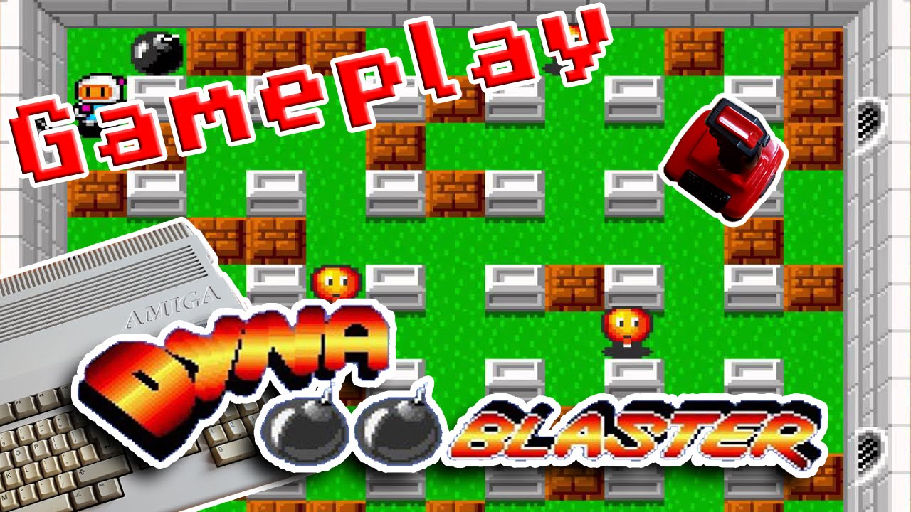 Zagrajmy na Amidze #13: Amiga 600 - Dyna Blaster z Agą :) - YouTube