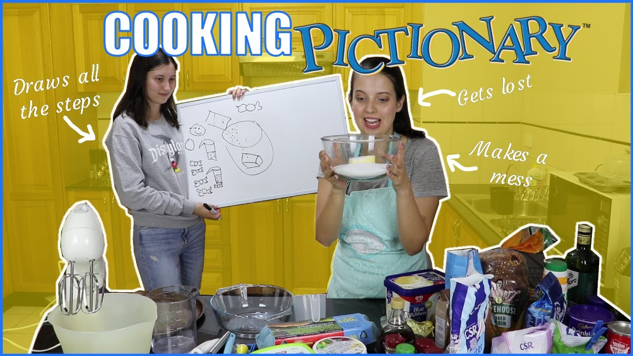 COOKING PICTIONARY CHALLENGE - Will it be edible?! - YouTube
