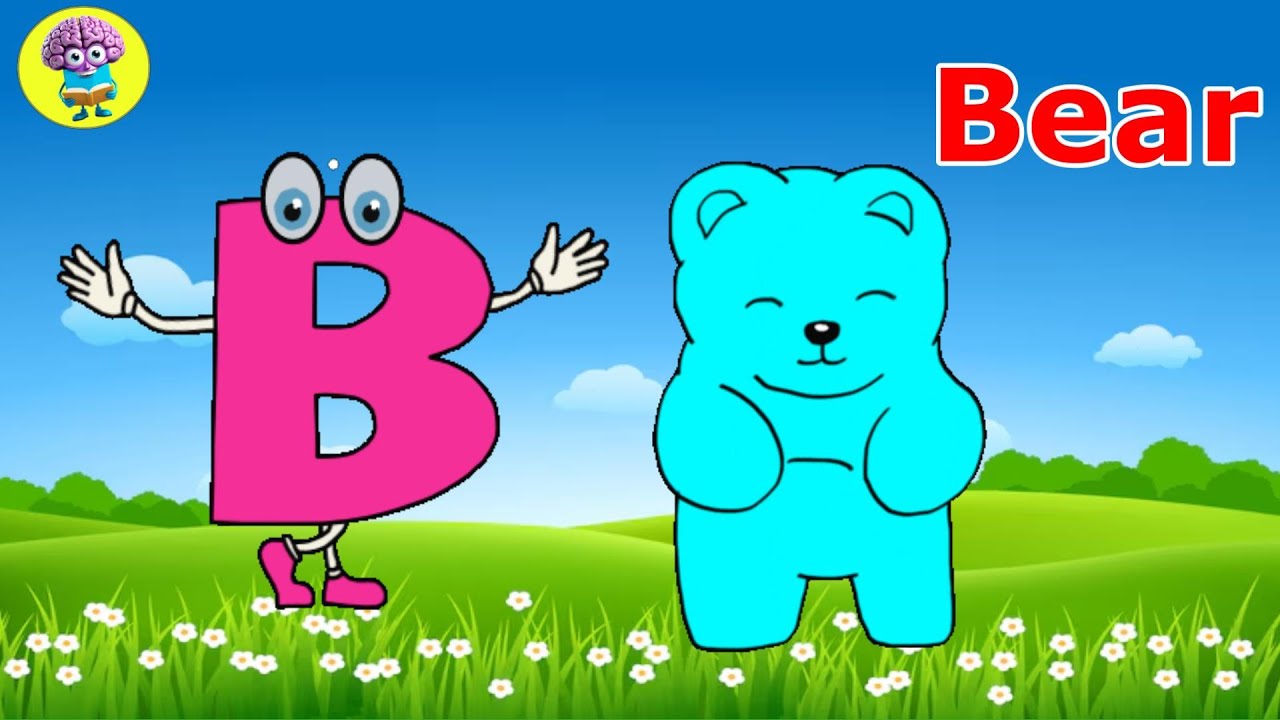 B is for Ball! | Fun Phonics B Song | ABC Learning for Toddlers ...