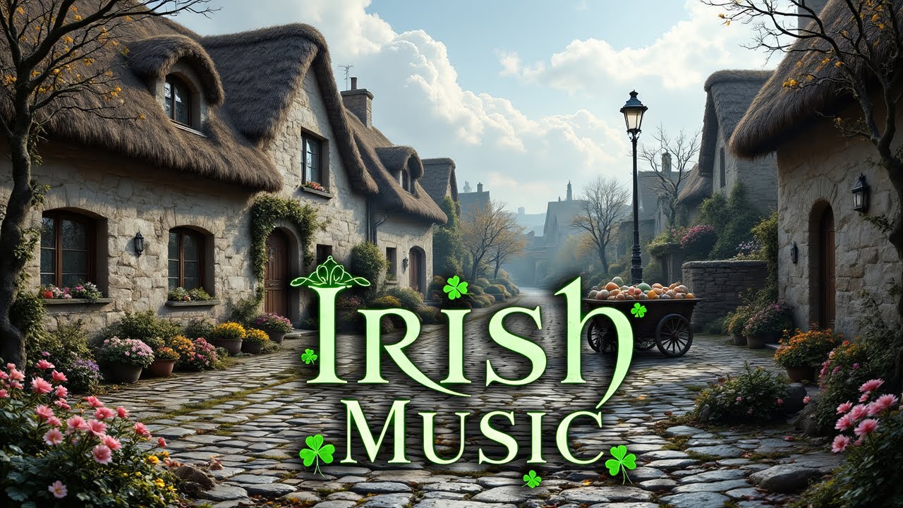 🍀 Irish Easter 4K | Cozy Celtic Village & Relaxing Irish Music 🎶 - YouTube
