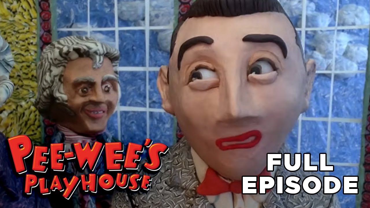 Pee-wee's Playhouse | S2 Ep 07 | School | FULL EPISODE | Paul Reubens ...