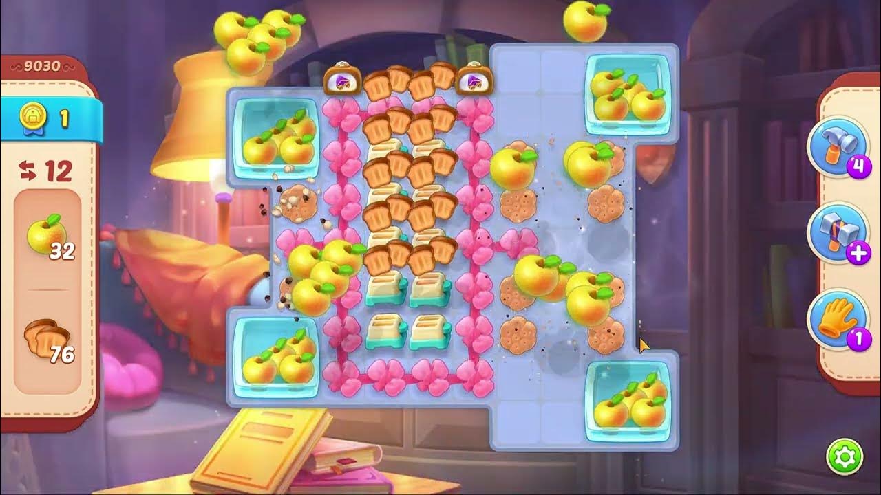 Homescapes level 9030 No Boosters 🏡 Gameplay Walkthrough Playrix - YouTube