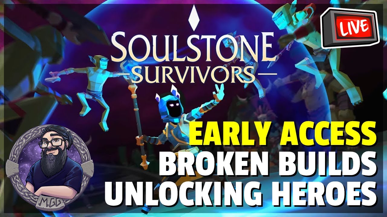 🔴 LIVE - Running BROKEN builds & unlocking heroes! - YouTube