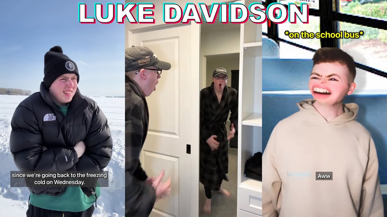 *NEW* LUKE DAVIDSON TikTok Compilation 2023 #13 | Funny Luke Davidson ...
