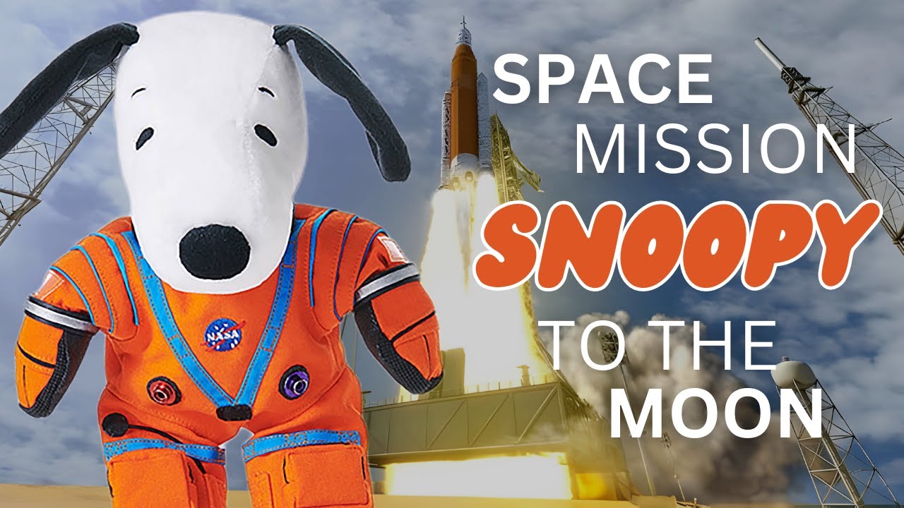 Snoopy Moon Mission on NASA's Artemis I Astronaut Snoopy - YouTube