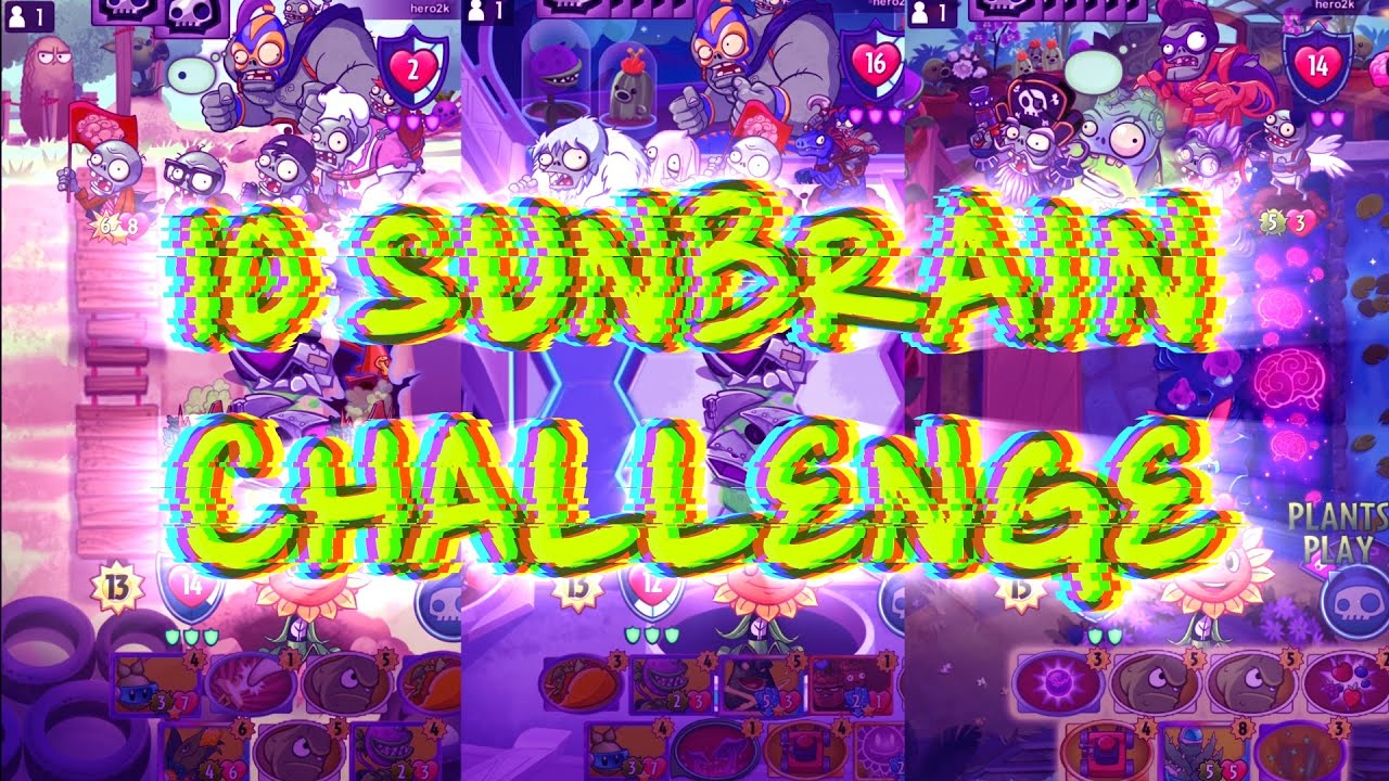 10 SUN/BRAIN + FULL DECK CHALLENGE - YouTube