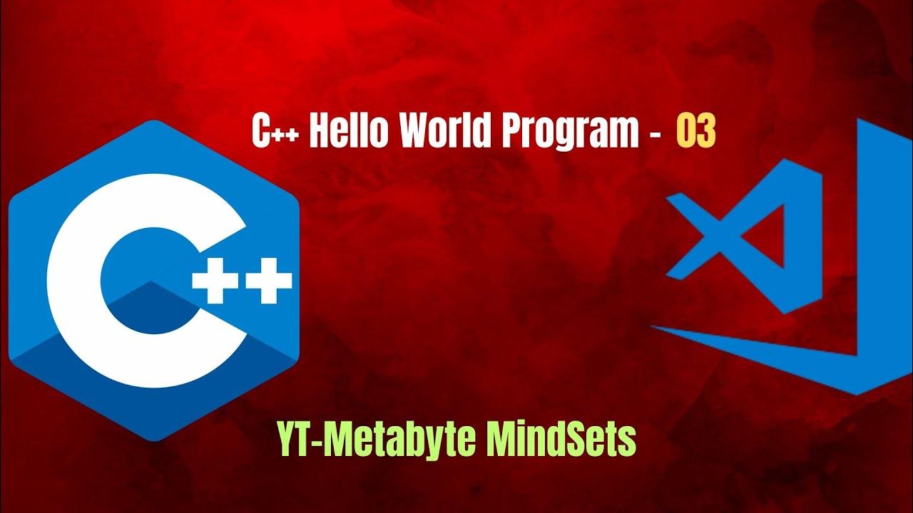 Writing Your First C Program Hello World Tutorial Learn C Programming Basics Youtube