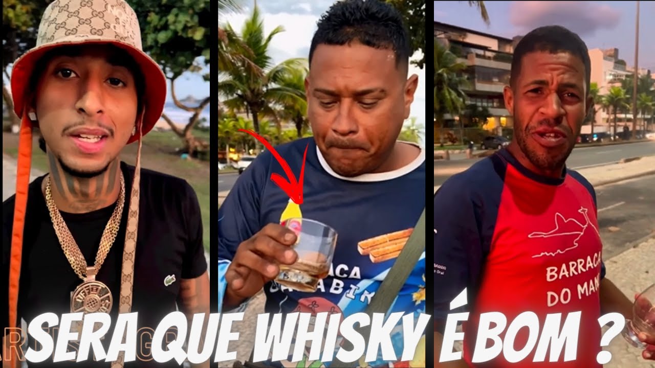 md chefe dando seu whisky para provarem (artistagram) - YouTube