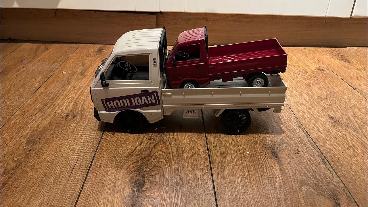 CDX d12 mini / wpl d12 mini unboxing and run video. - YouTube