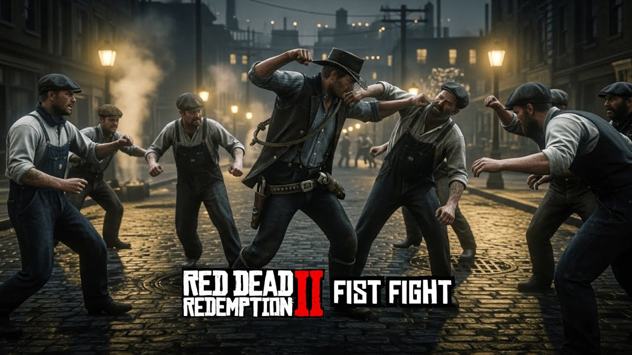 RDR2 Fist Fight in Saint Denis Featuring Arthur Morgan - Part #1 | # ...