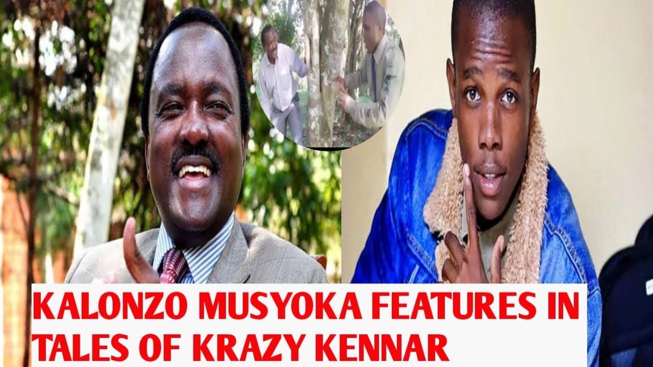 Kalonzo into comedy with crazy Kennar - YouTube