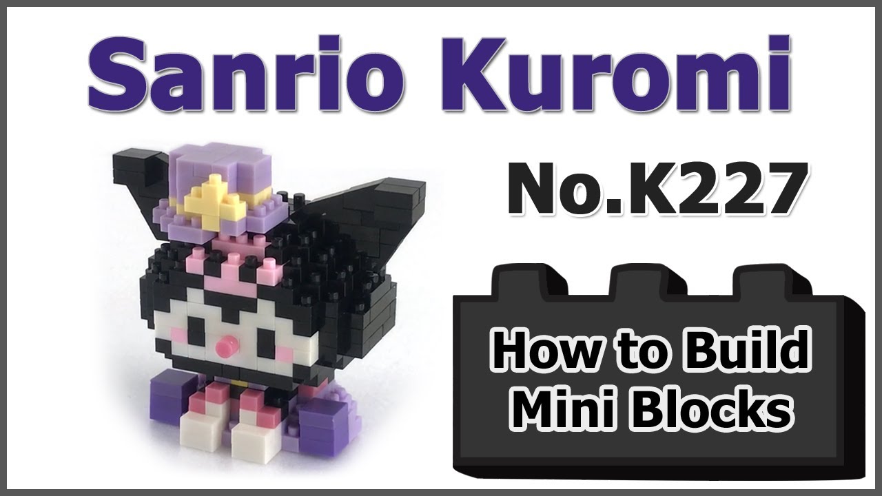 How to Build Mini Blocks Kuromi K227 Review Instructions Specifications ...