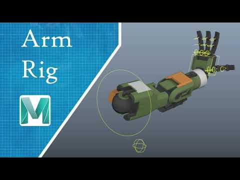 Simple Arm Rig - Maya - YouTube