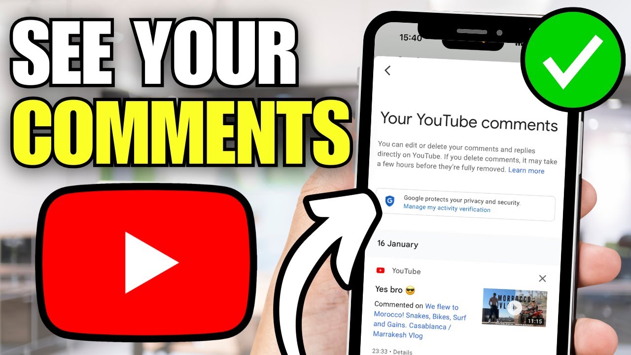 How To See All My Comments on YouTube (Mobile) - YouTube