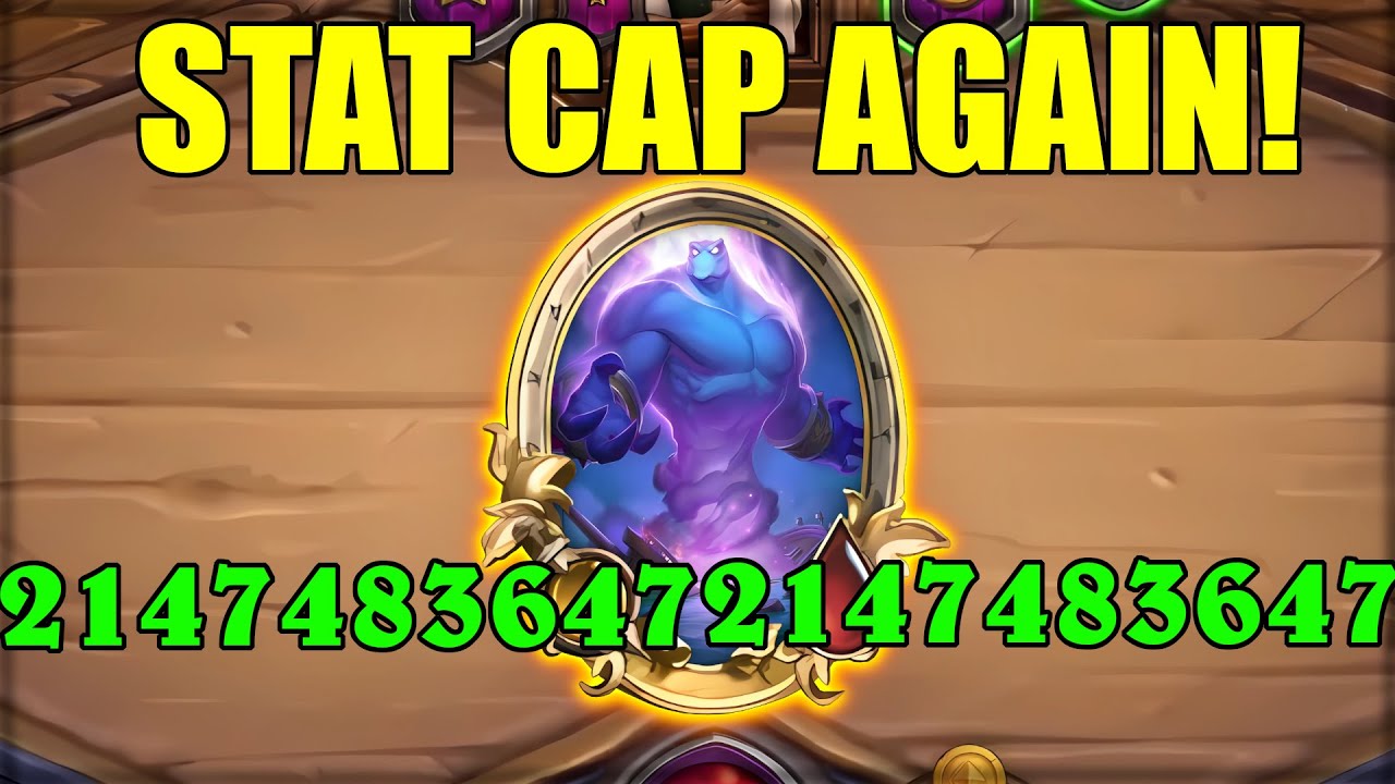 Hitting the Stat Cap AGAIN! | Hearthstone Duos BG - YouTube