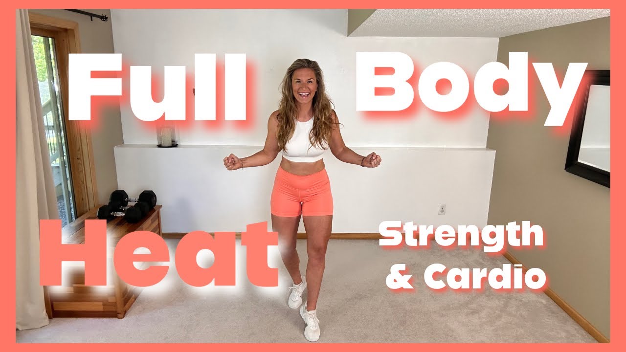 Full Body HEAT Cardio & Strength Dual Sets // At Home Dumbbell ...