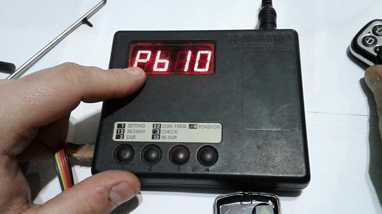 Copiar remoto remocom rmc-552b con la maquina rmc-888 - YouTube