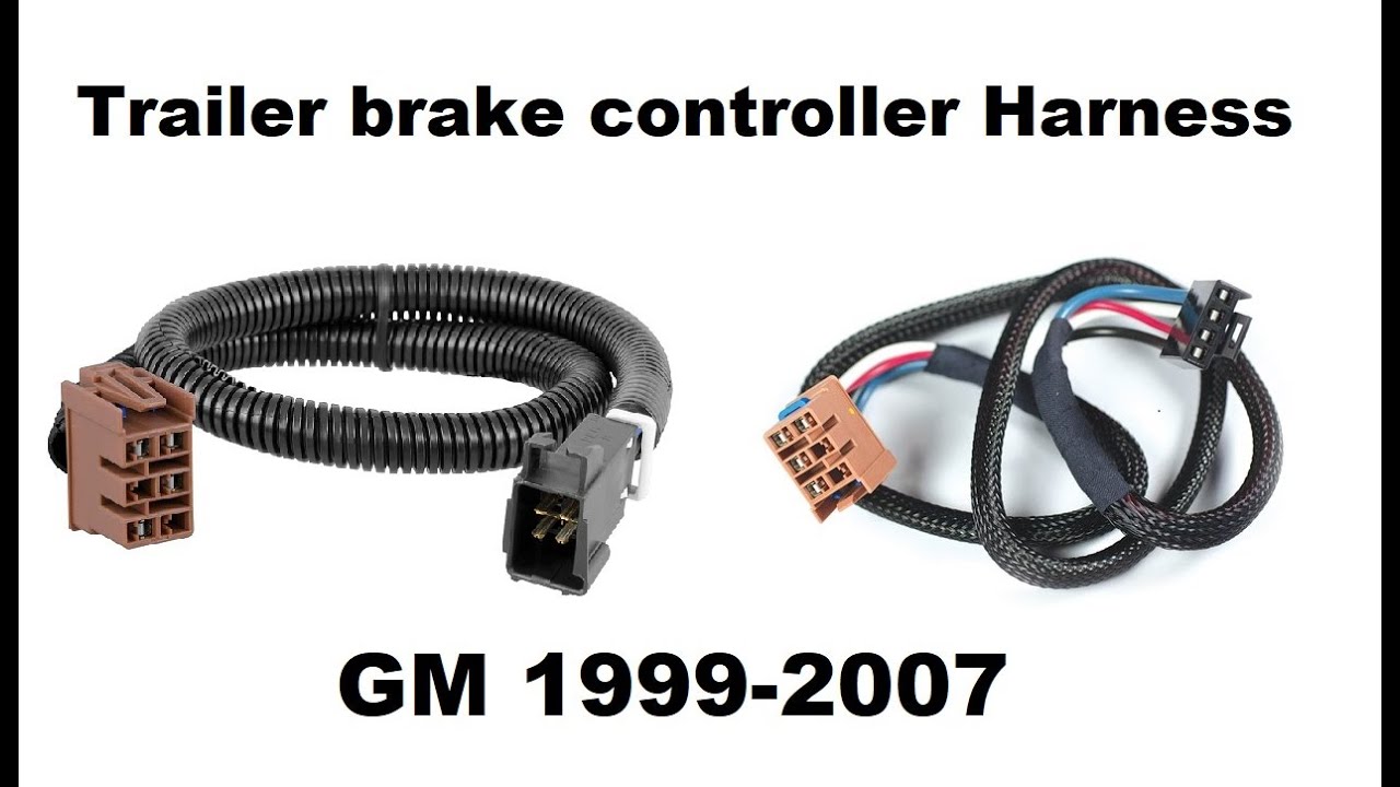 Trailer brake controller adapter install 1999-2007 GM truck and SUV ...