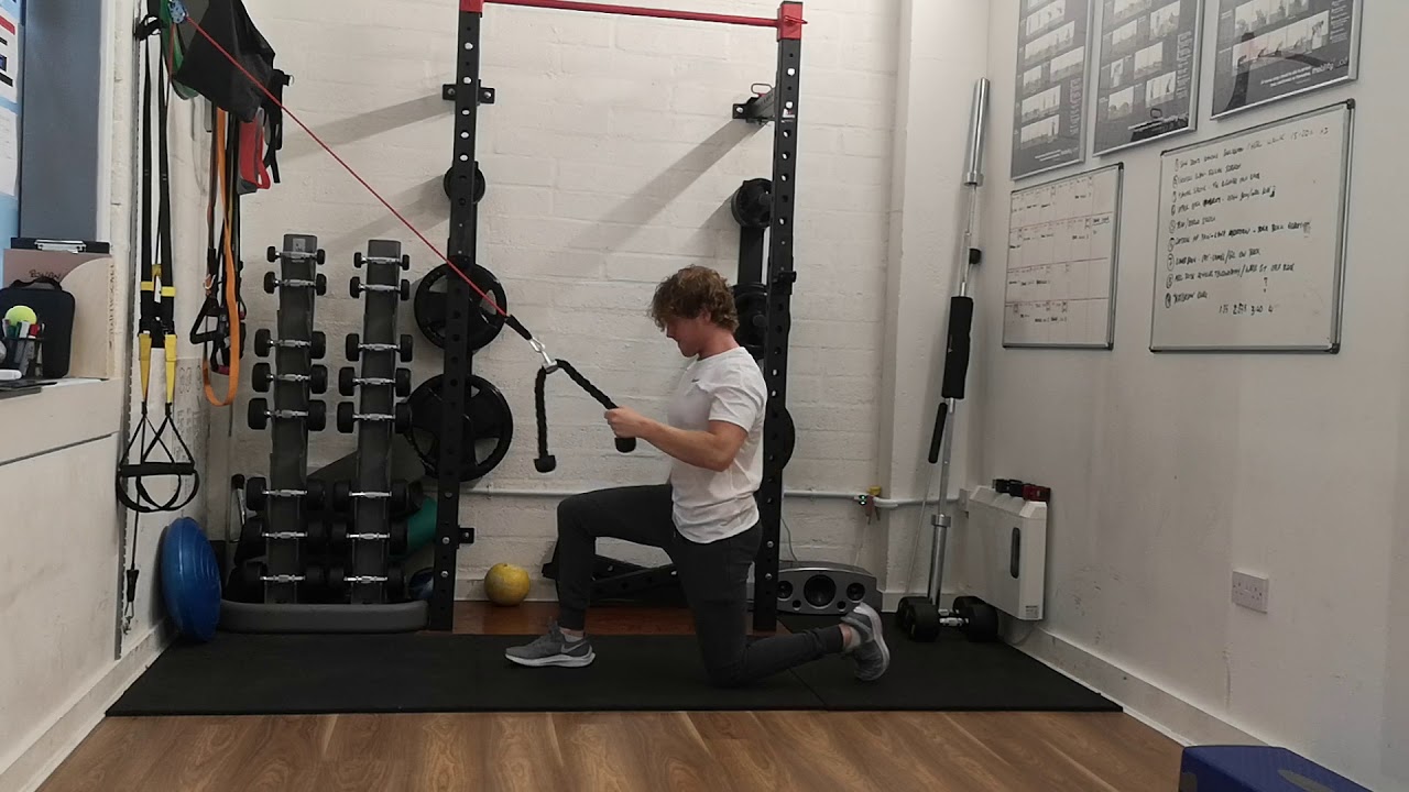 1 Arm Lat Pull Down - YouTube