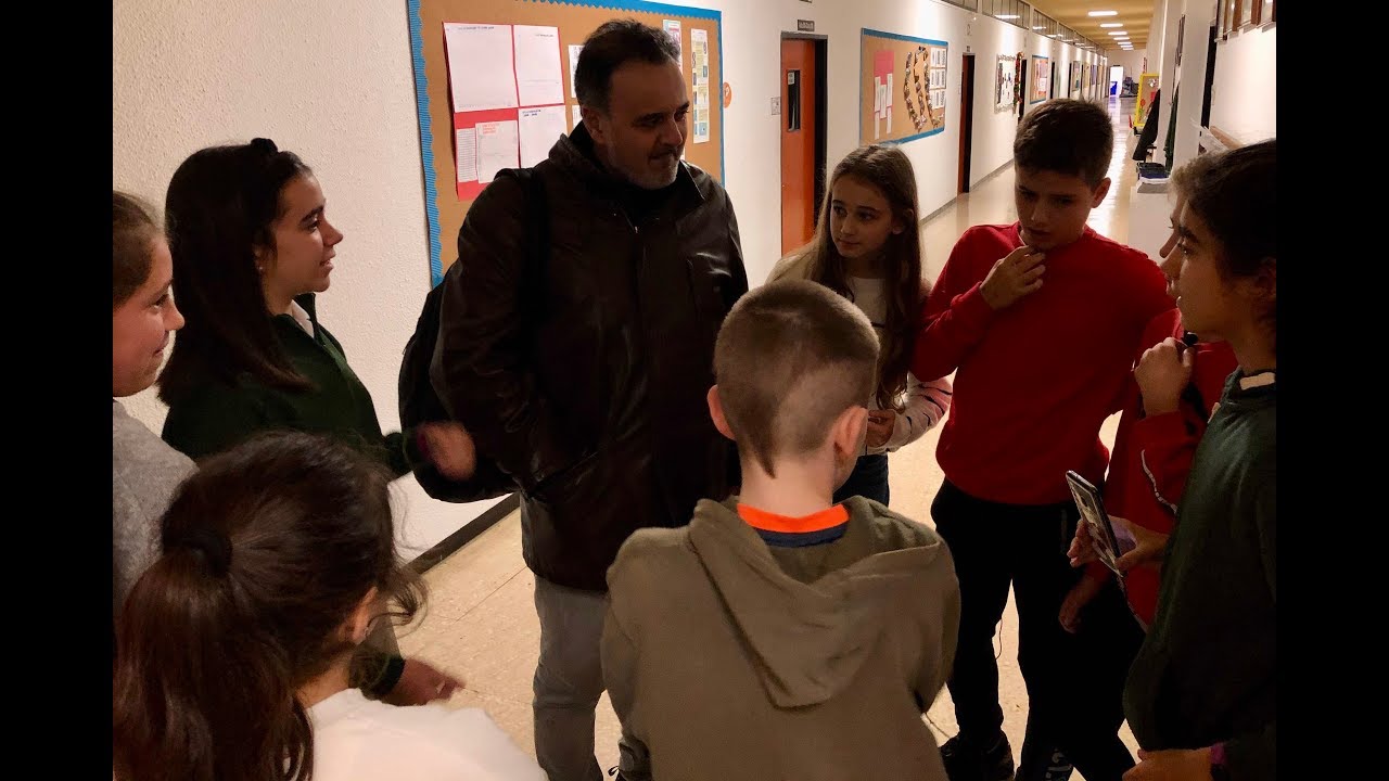 VISITA DE ÁNGEL ARIZA, FORMADOR DE LA FESD - YouTube