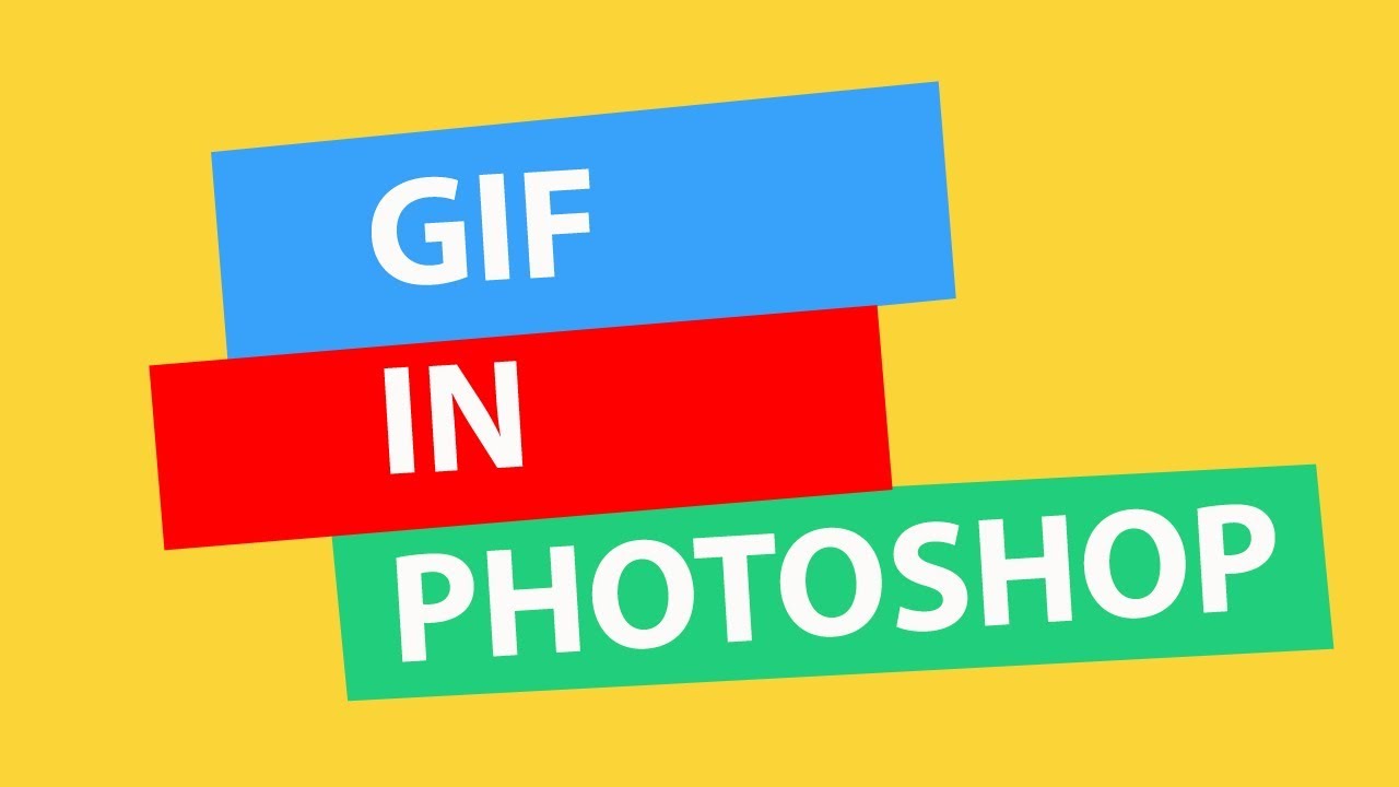 How to make GIF in Photoshop animation cc 2019 cs3 7 2019 adobe | Save ...