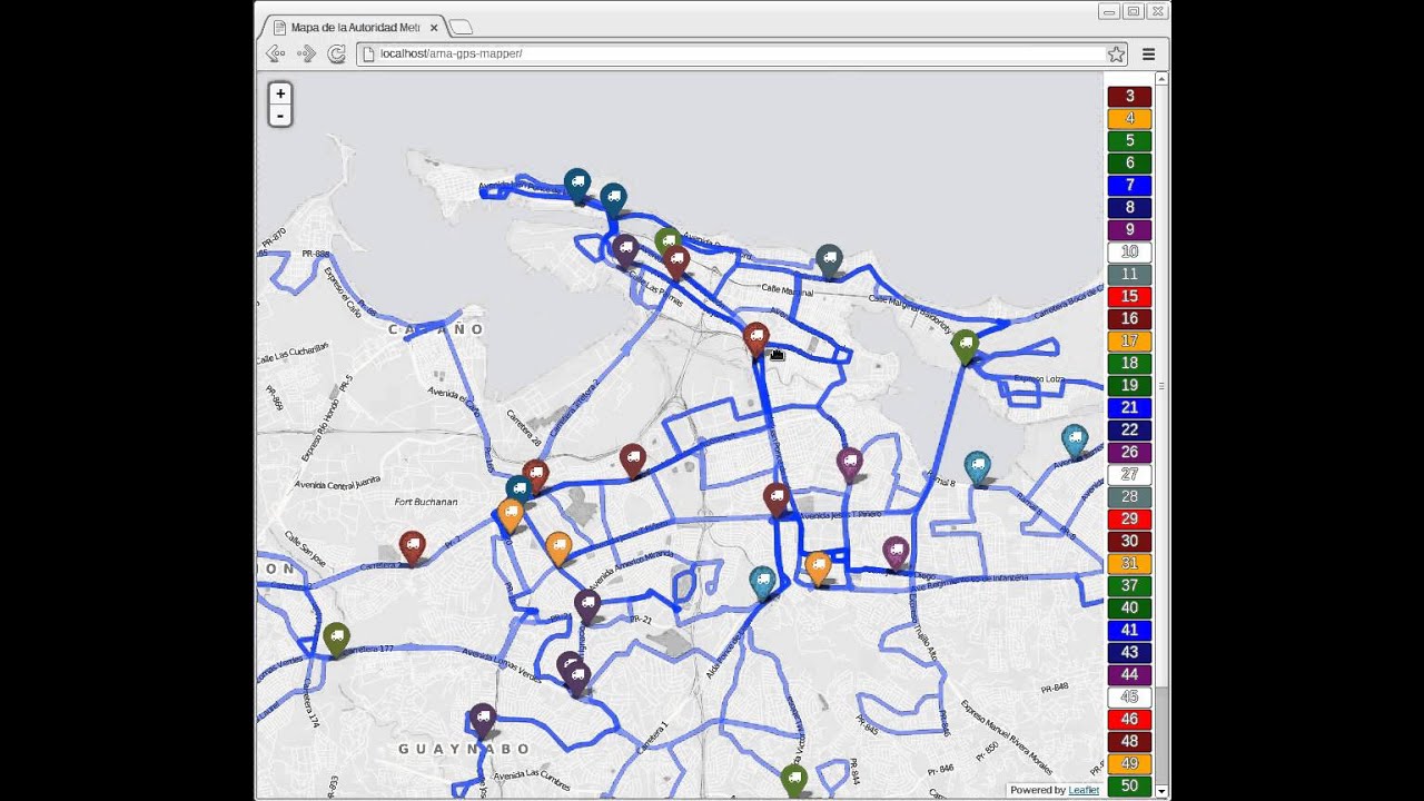 AMA GPS Mapper demo - YouTube