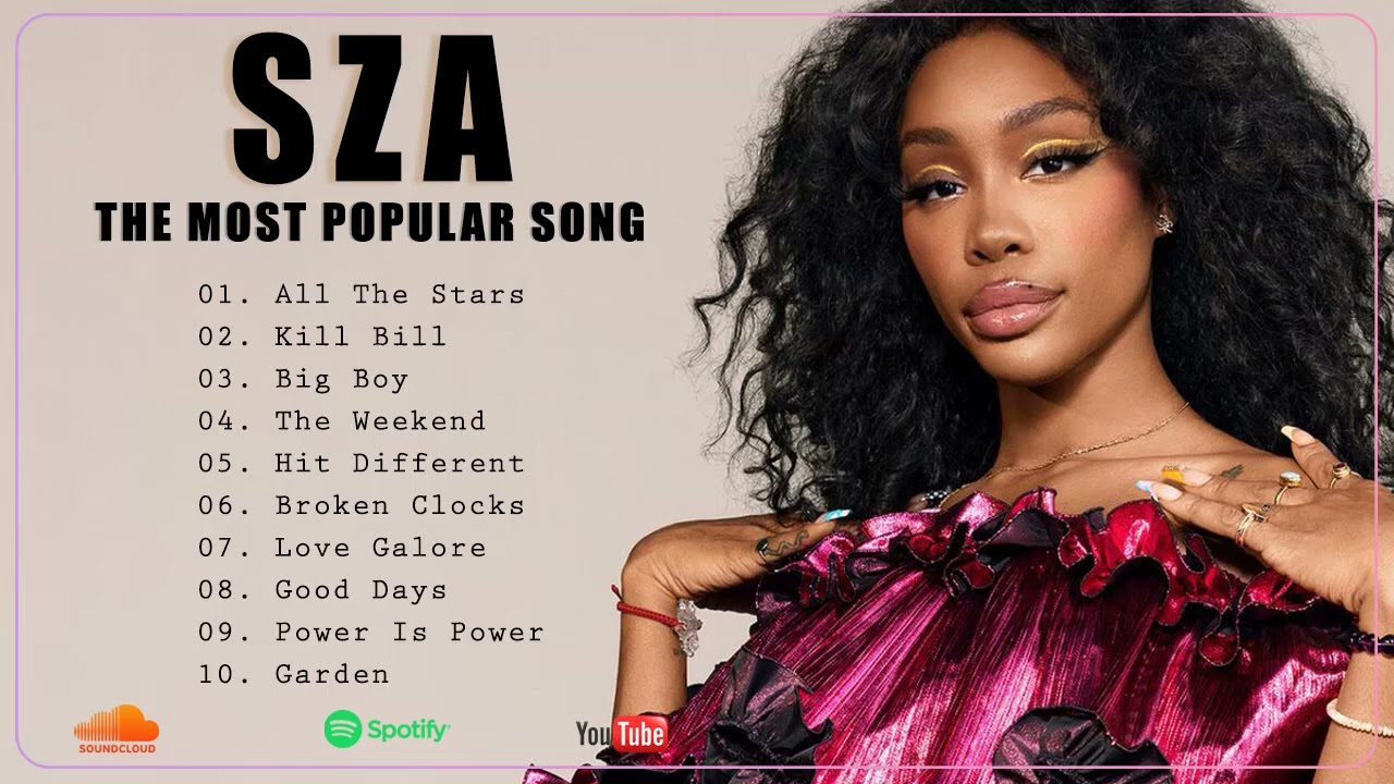 SZA The Most Popular Songs SZA Top Hits In Spotify SZA Best Hits SZA The Most Popular Songs SZA Top Hits In Spotify SZA Best Hits