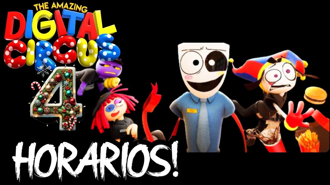 HORARIOS! THE AMAZING DIGITAL CIRCUS - Ep 4: Mascarada en Spudsy's DEL ...
