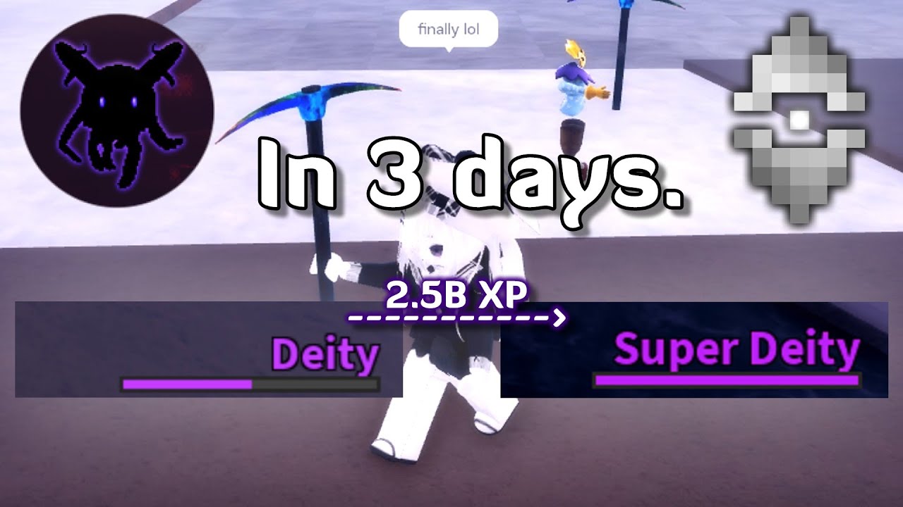 Speedran Completionist, Super Deity & Valhalum Pickaxe in 3 days in ...