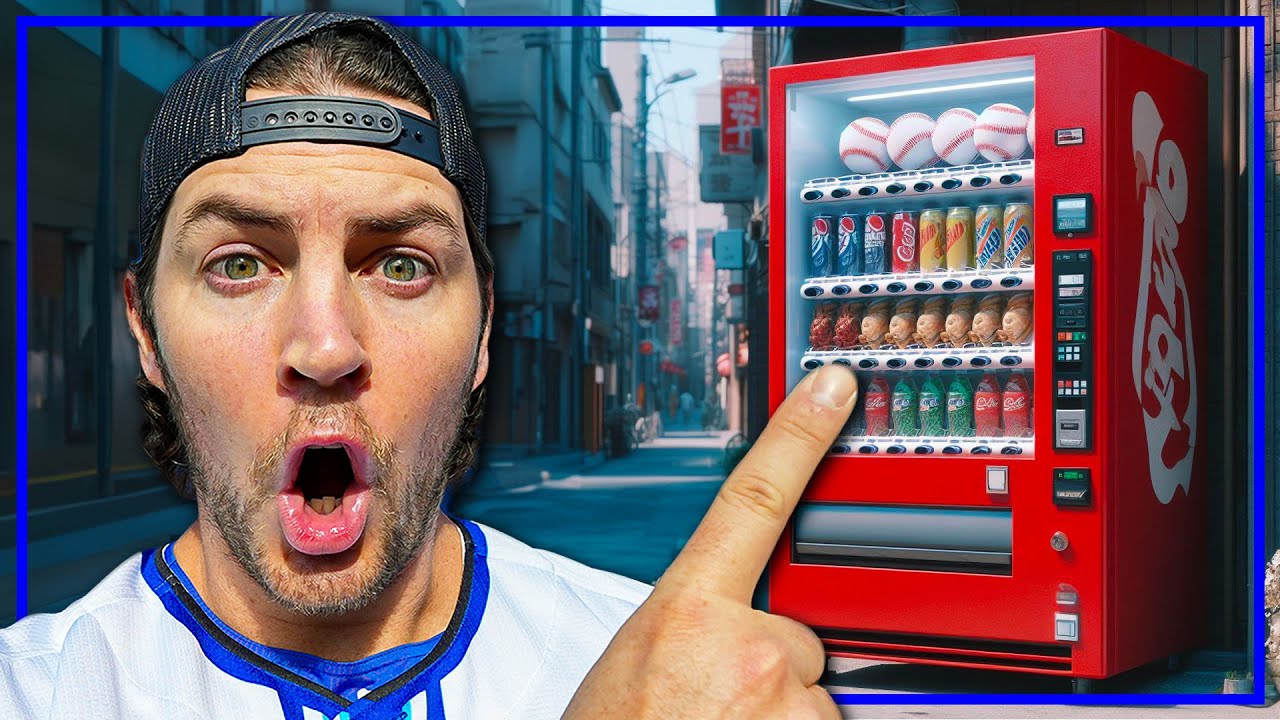 Pro Athlete Survives On Vending Machines For 24 Hours - YouTube