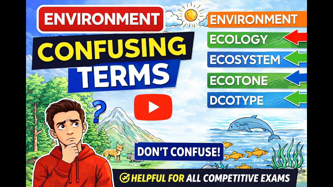 Are you confused between Environment, Ecology, Ecosystem, Ecotone, and ...