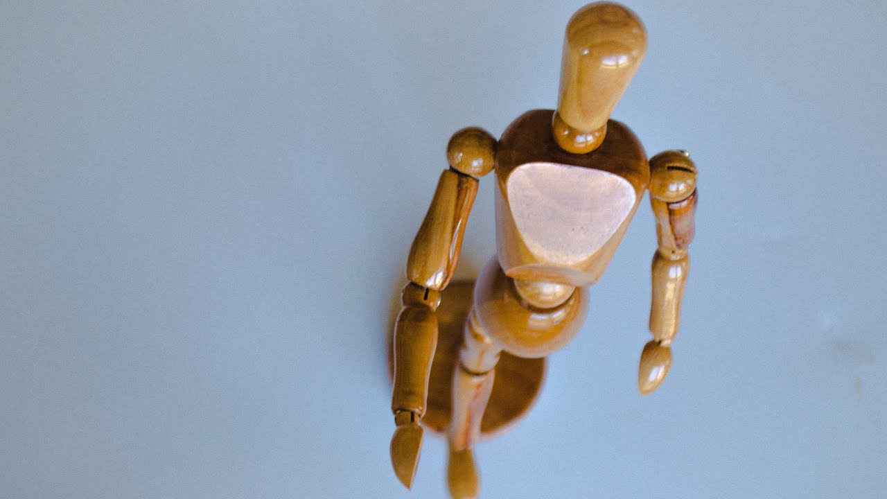 Making a wooden guy. Изготовление деревянного гестальта. #woodwork #DIY ...