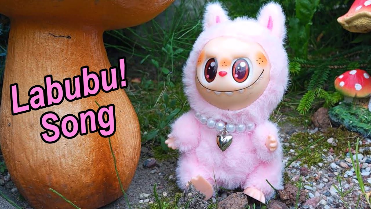 Labubu Comes Alive and Walks in a Real Garden! Labubu song🧸🌿 - YouTube