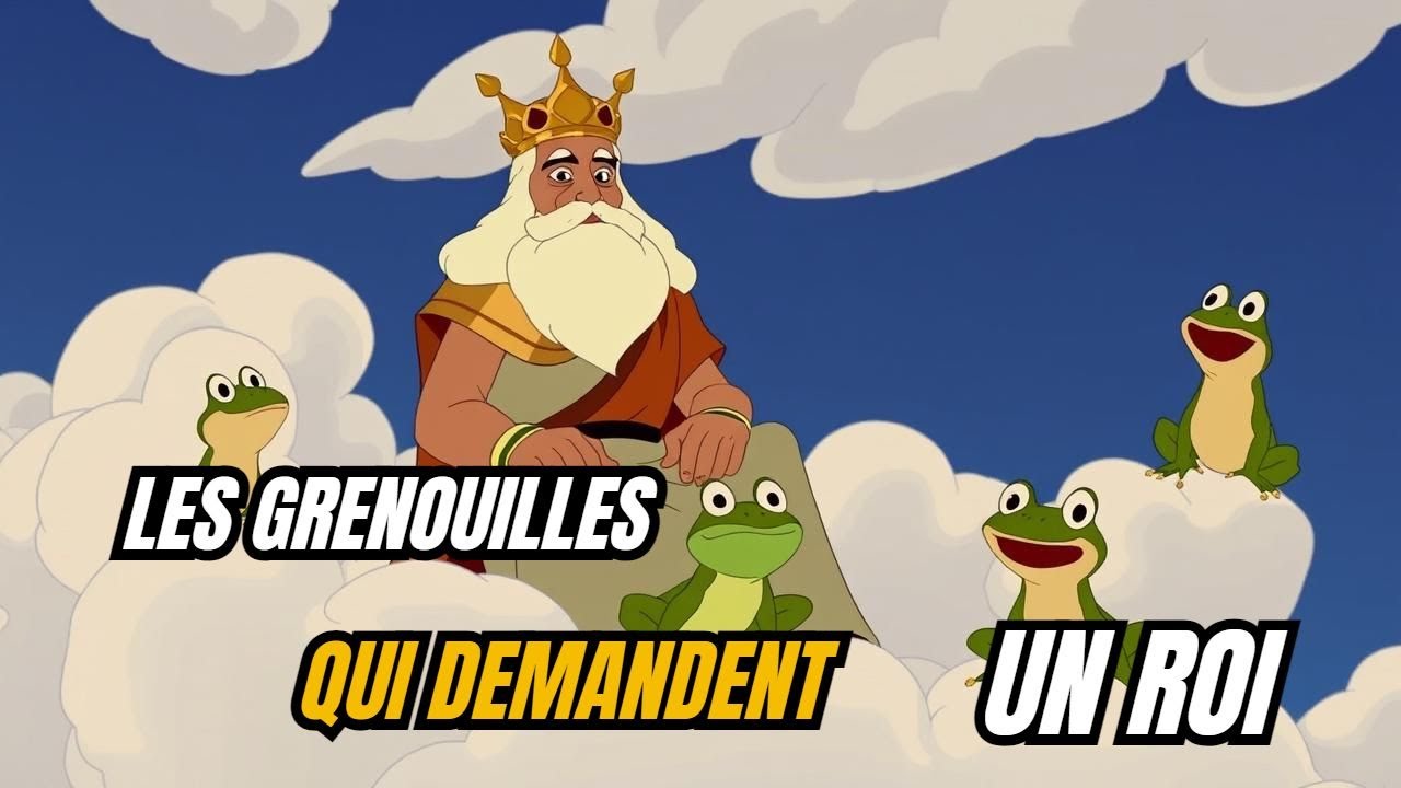 Les Grenouilles Qui Demandent un Roi | Une Fable Classique de Jean de ...