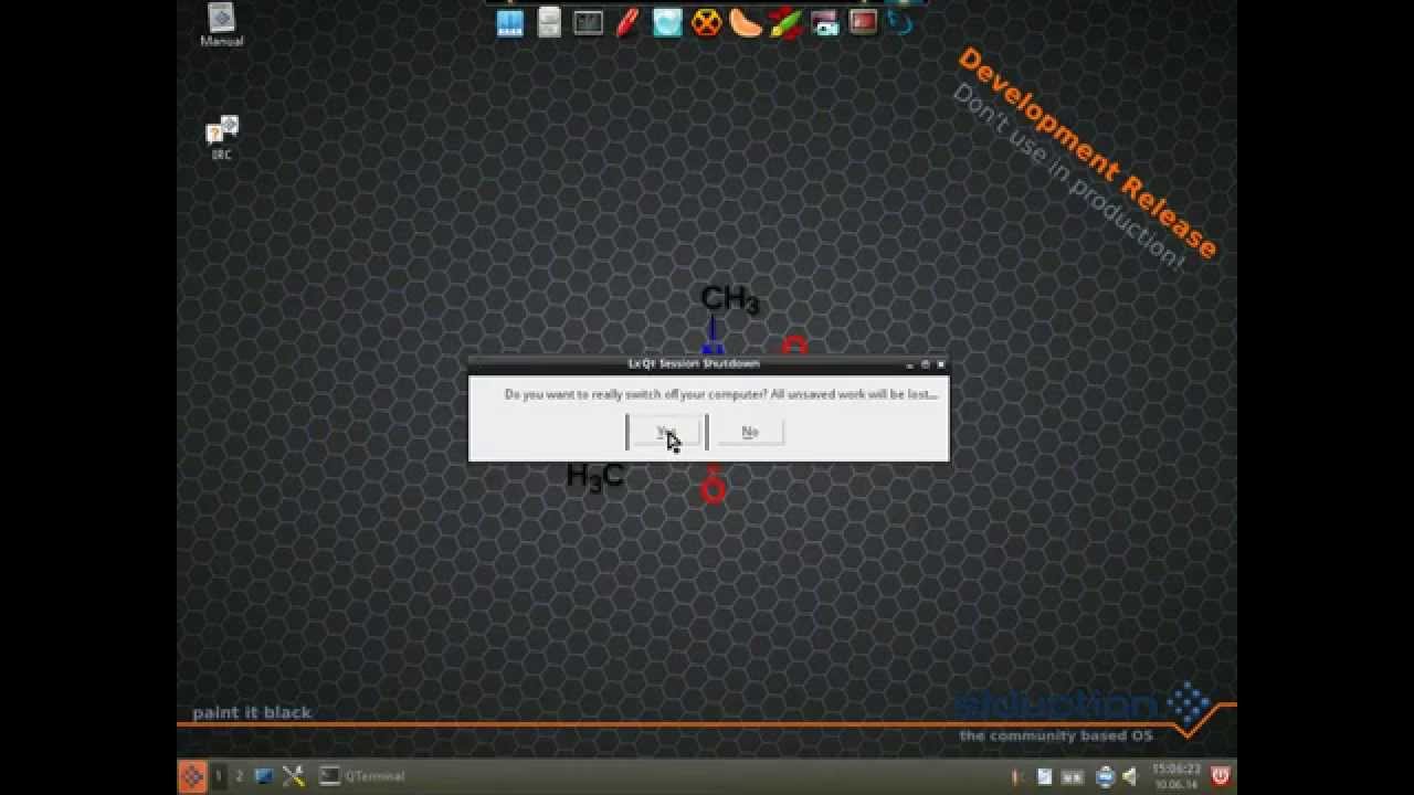 Install Linux Siduction 14.1.0 Paintitblack LXQT amd64. - YouTube