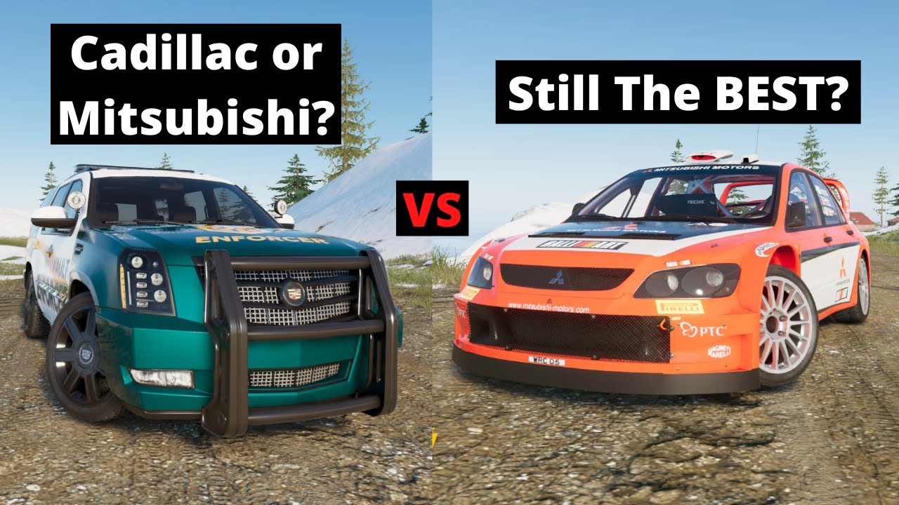 The Crew 2: Mitsubishi WRC05 VS Cadillac Enforcer Unit | Still The BEST ...