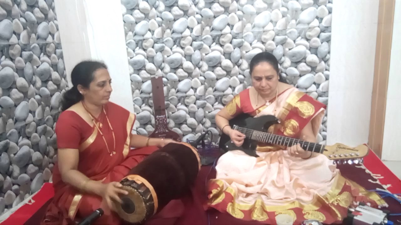Saptapadhi Song played by B.A. Sandhya Raman and Vidya Ashok Kumar ...