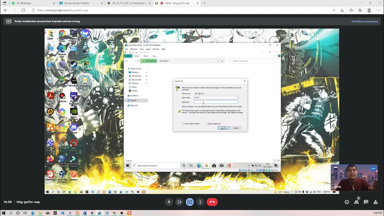 Membuat FTP Server dan FTP Client pada Windows 10 - YouTube