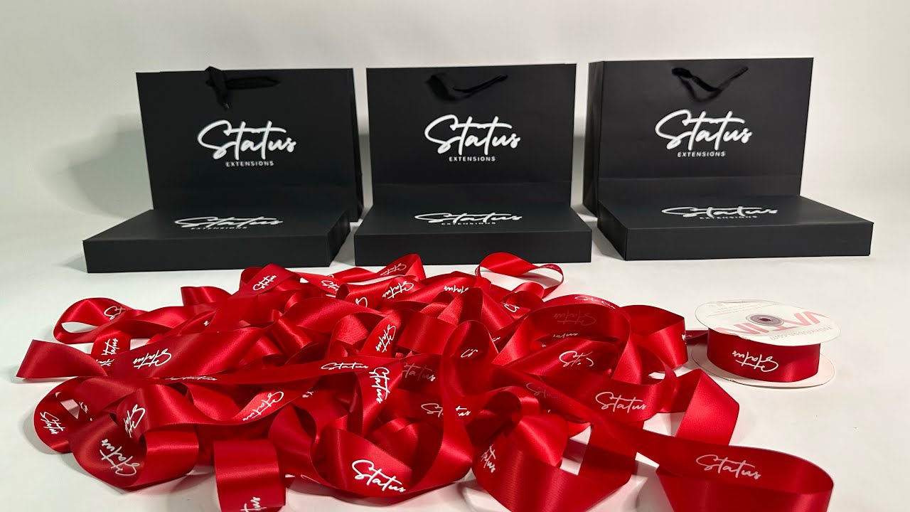 How to Make/Print Ribbons, Apparel Bags & Boxes? - YouTube