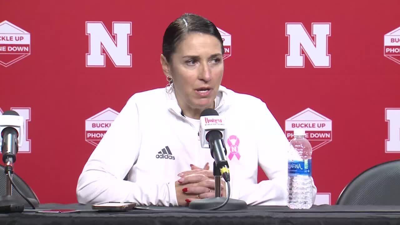 Husker Head Coach Amy Williams post-game press conference (Feb. 11 ...